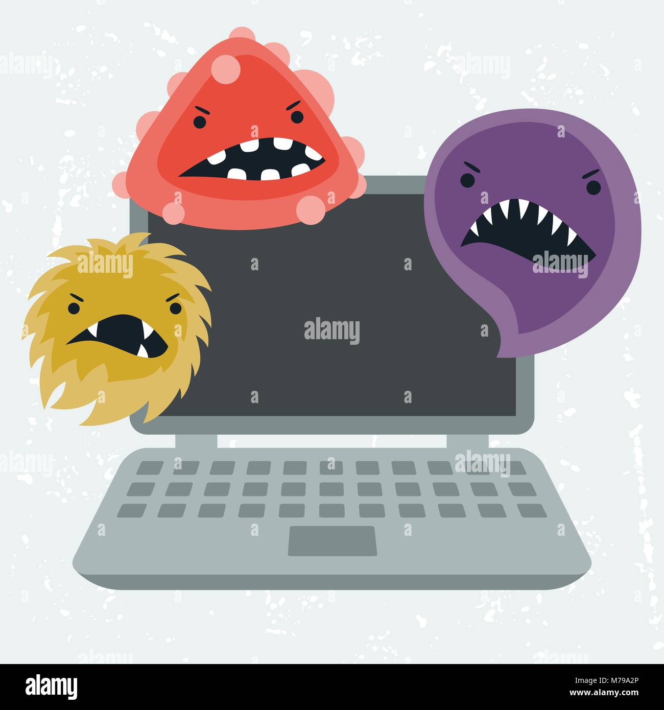 Cartoon microbe hi-res stock photography and images - Alamy