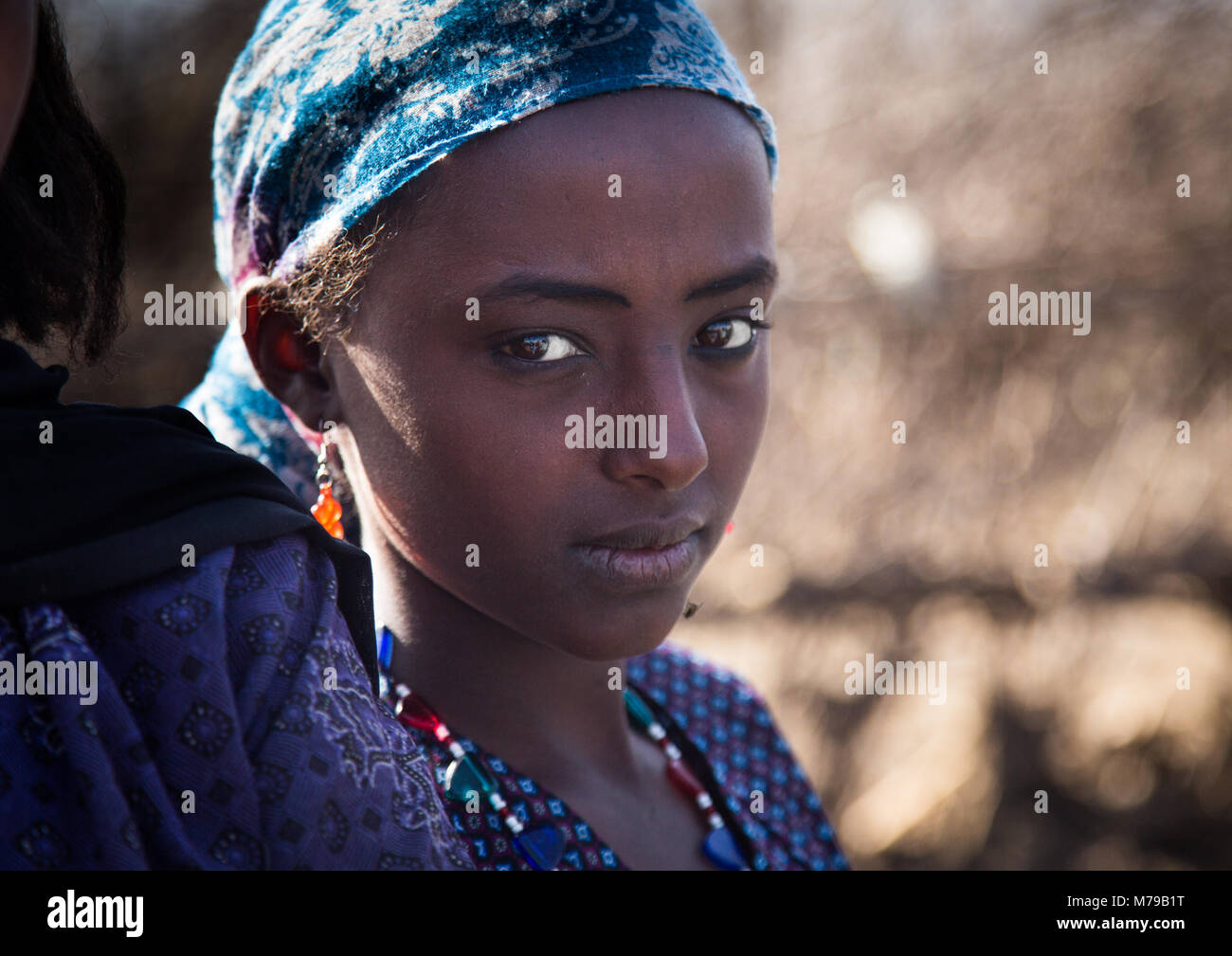 Amhara africa ethiopia girl hi-res stock photography and images - Alamy