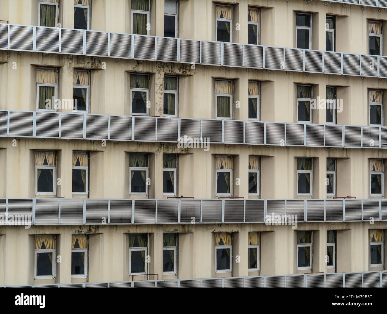 Details of modern building with many glass windows Stock Photo - Alamy