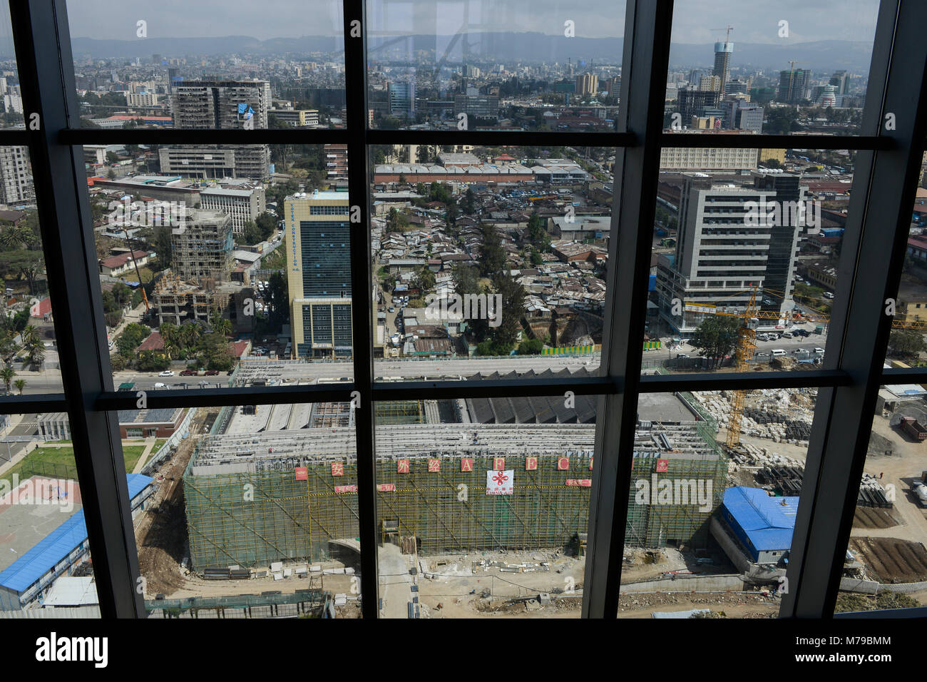 ETHIOPIA Addis Ababa, AU African Union building, construction of ...