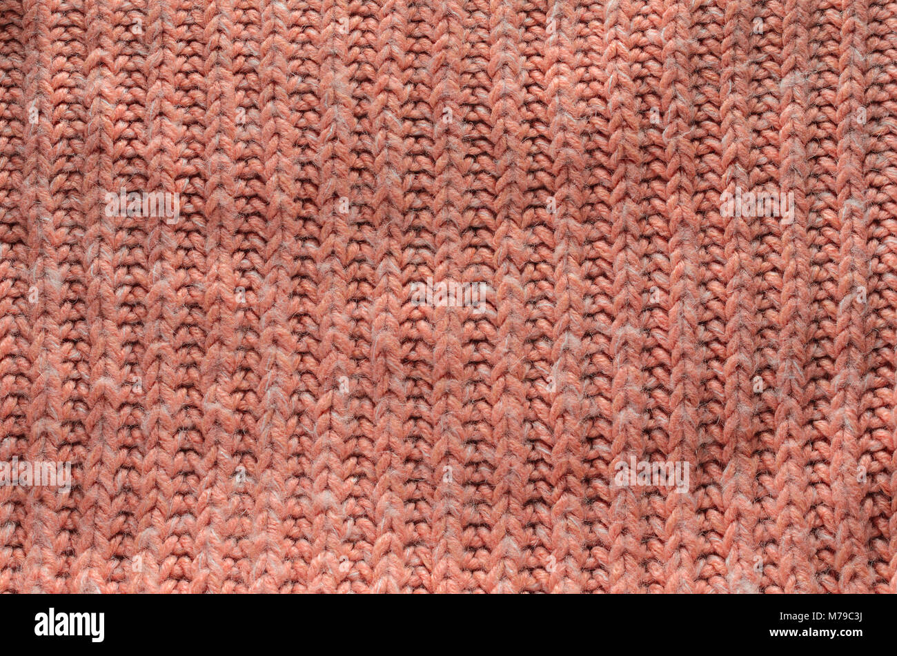 Red Knit Texture of Wool Knitted Fabric with Regular Pattern. Blank ...