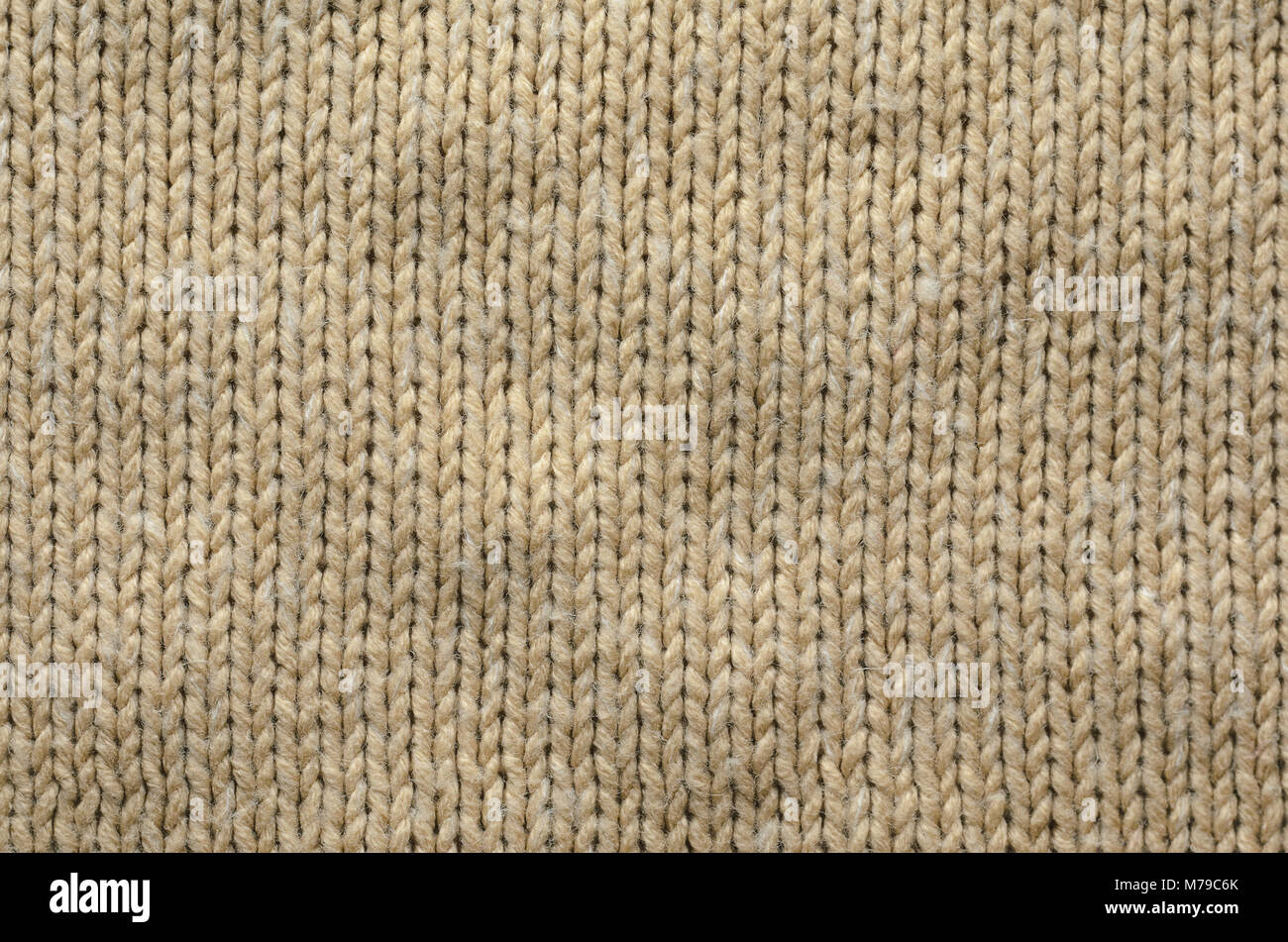 Knit Texture of Beige Wool Knitted Fabric with Regular Pattern. Knit ...