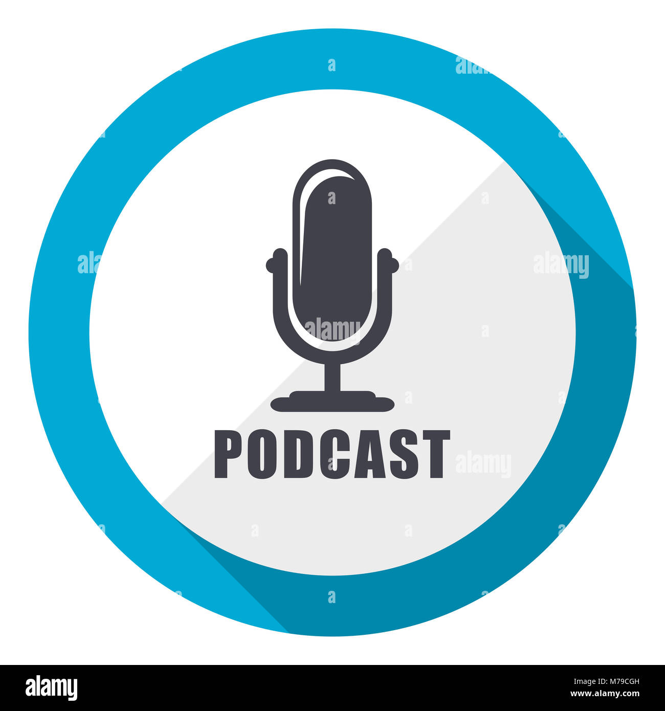 Mic logo design hi-res stock photography and images - Alamy