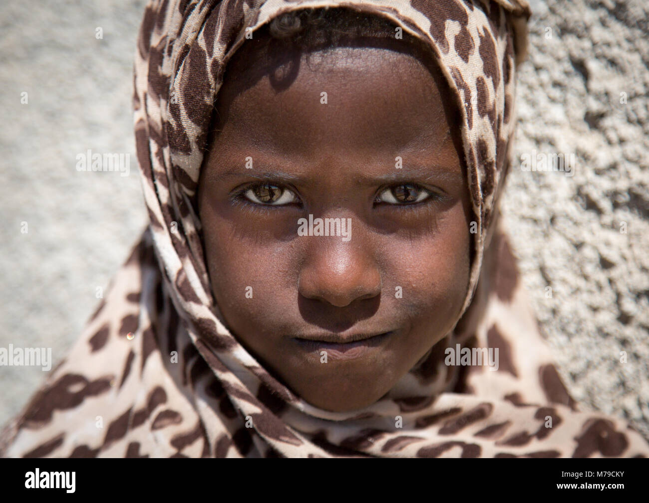 Young afar girl at school, Afar region, Semera, Ethiopia Stock Photo ...