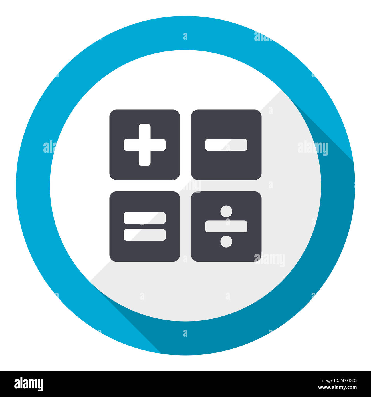 Calculator logo Cut Out Stock Images & Pictures - Alamy