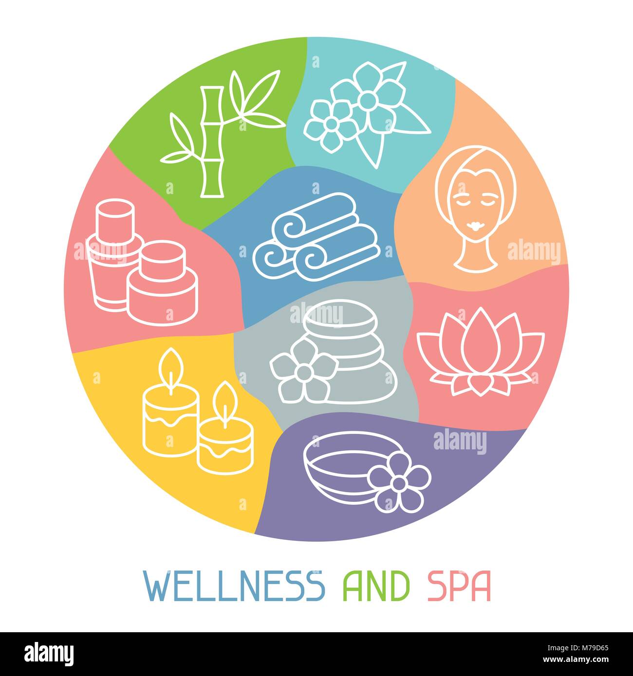 Natural body cream in Stock Vector Images - Alamy