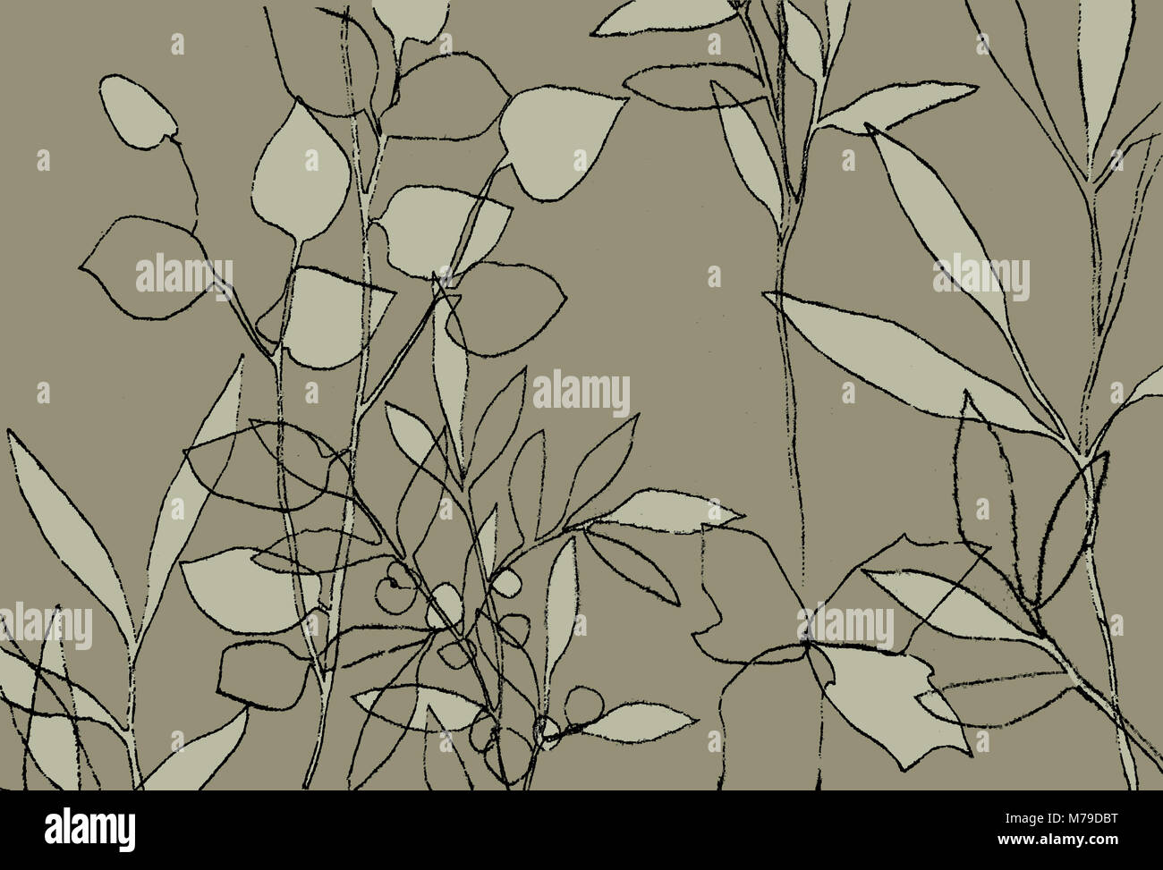 Vining patterns hi-res stock photography and images - Alamy