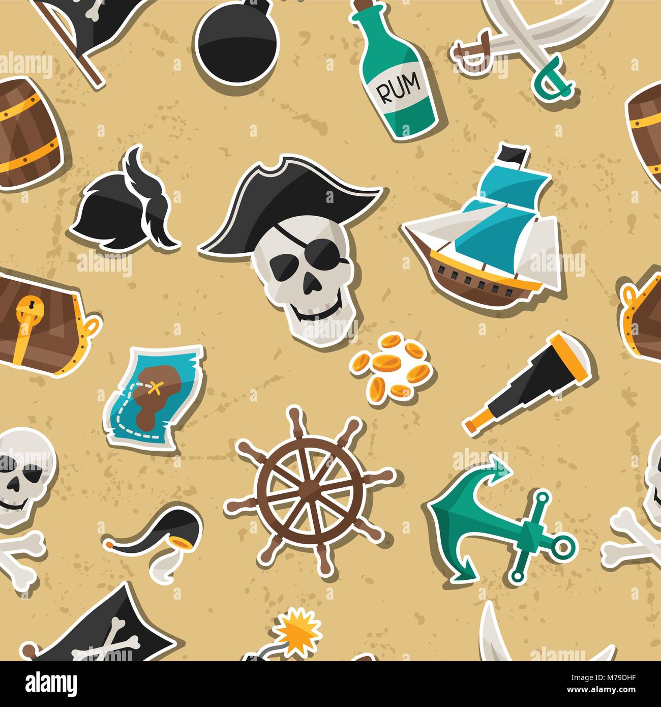 Pirate Themed Background