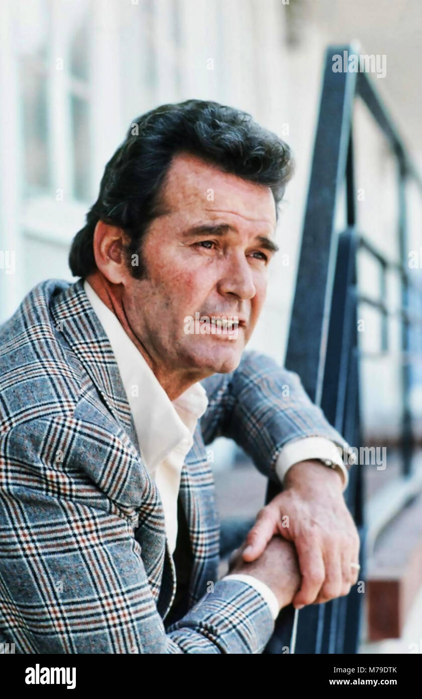 JAMES GARNER (1928-2014) American film and TV actor about 1980 Stock ...