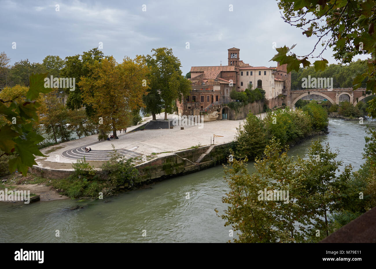 Ancient roman wooden bridge hi-res stock photography and images - Alamy