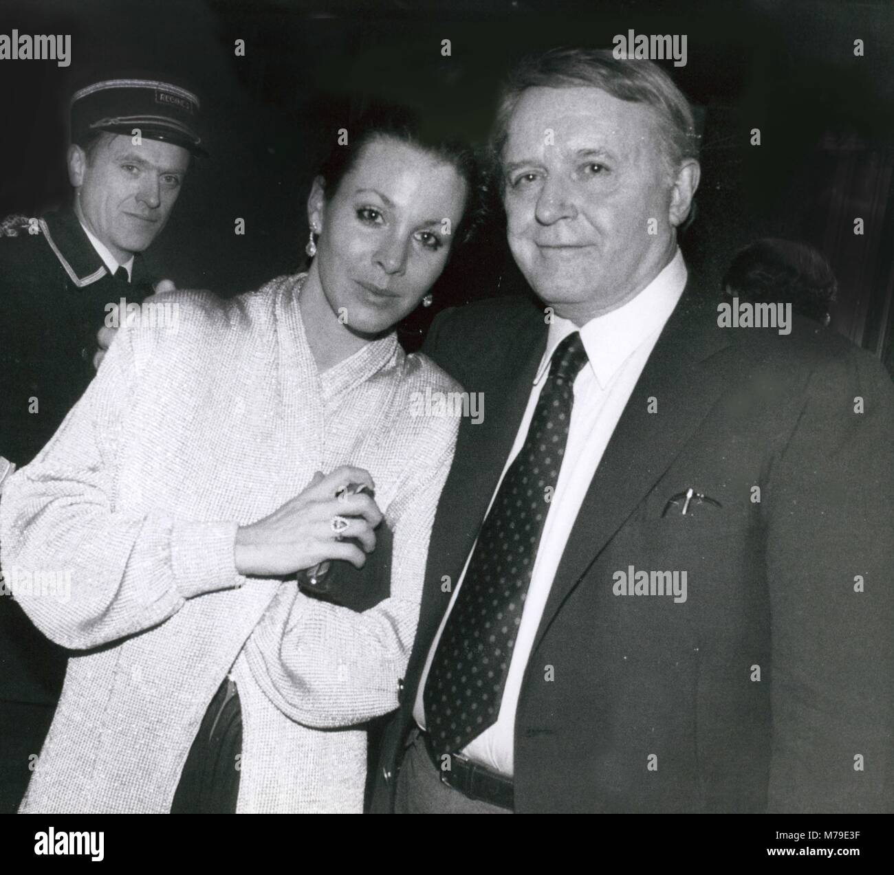 Rod Steiger & Paula Ellis 1986 Photo By John Barrett-PHOTOlink Stock ...