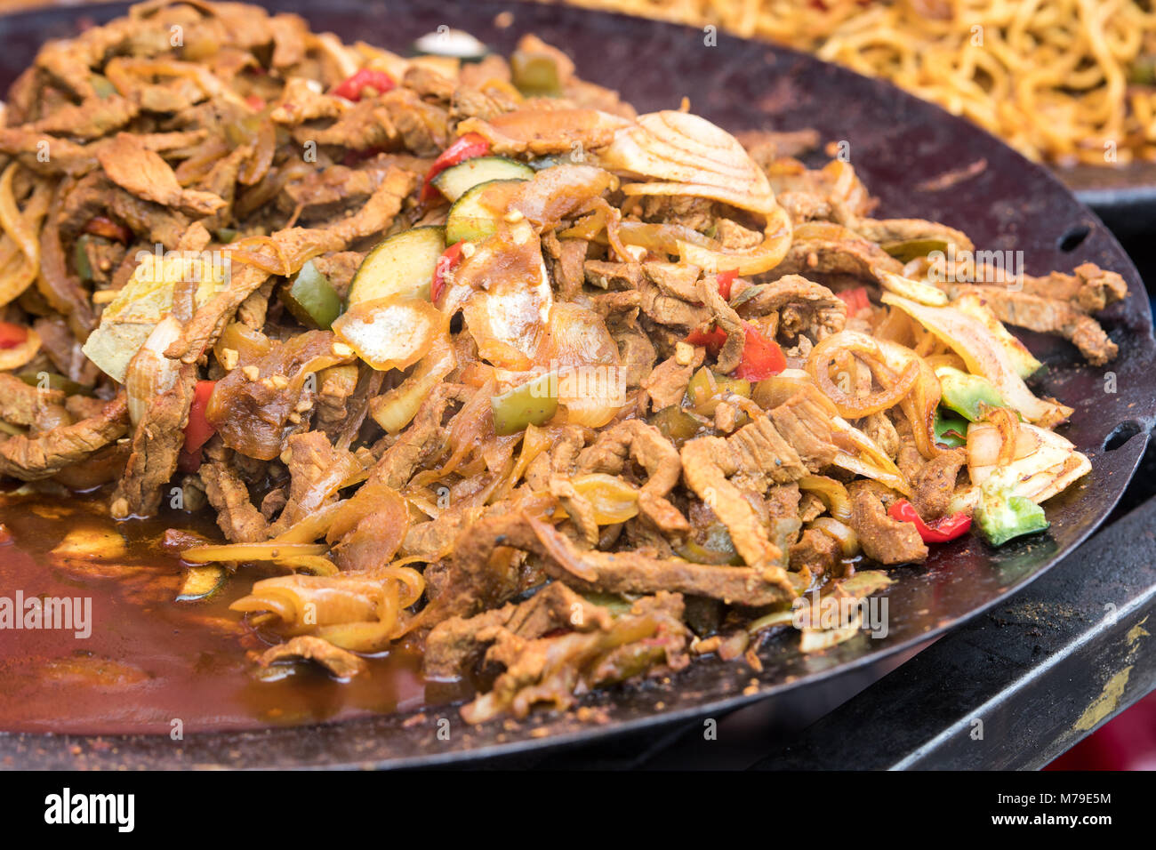 Cape Town, South Africa - Traditional Cape Malay street food served at ...