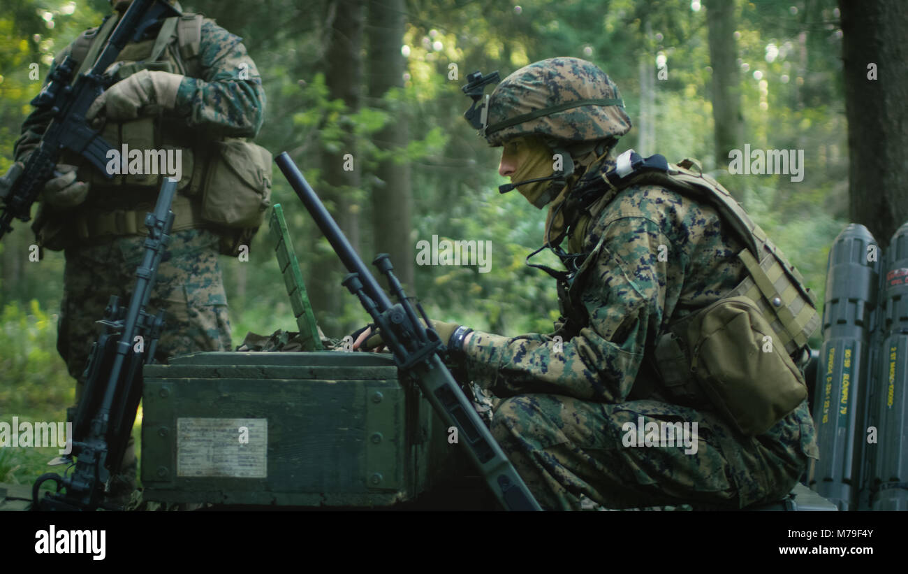 Military Staging Base, Chief Army Engineer Sitting on the Boxes of ...