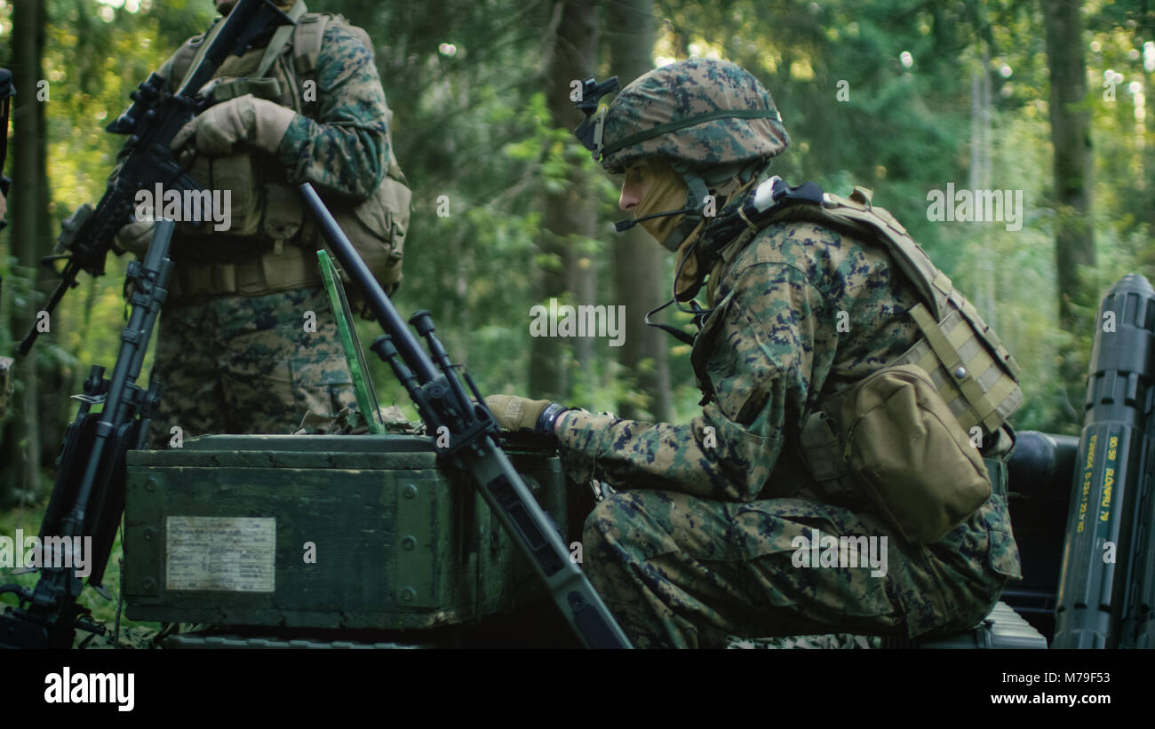 Military Staging Base, Chief Army Engineer Sitting on the Boxes of ...