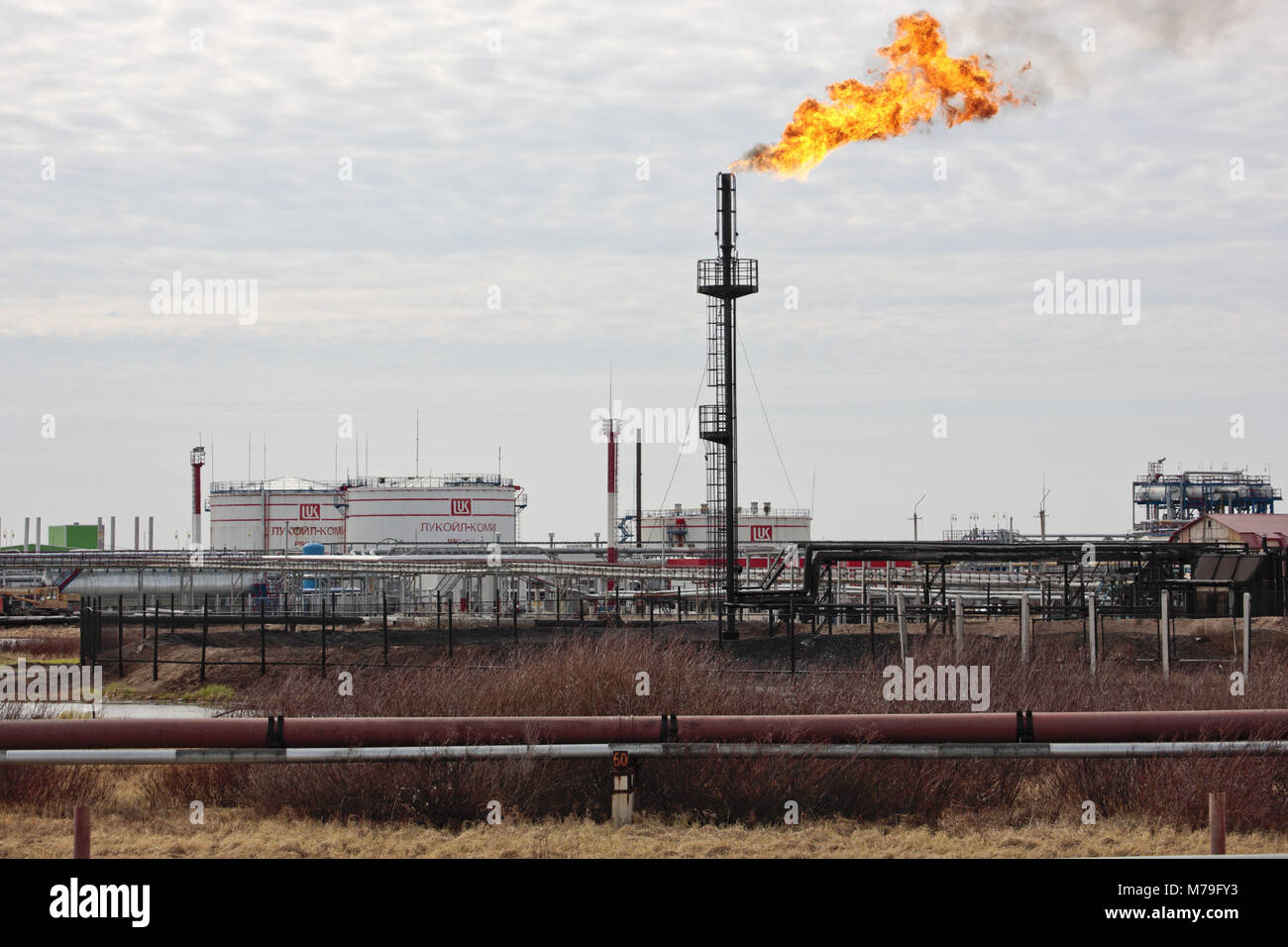 Russia oil production hi-res stock photography and images - Alamy