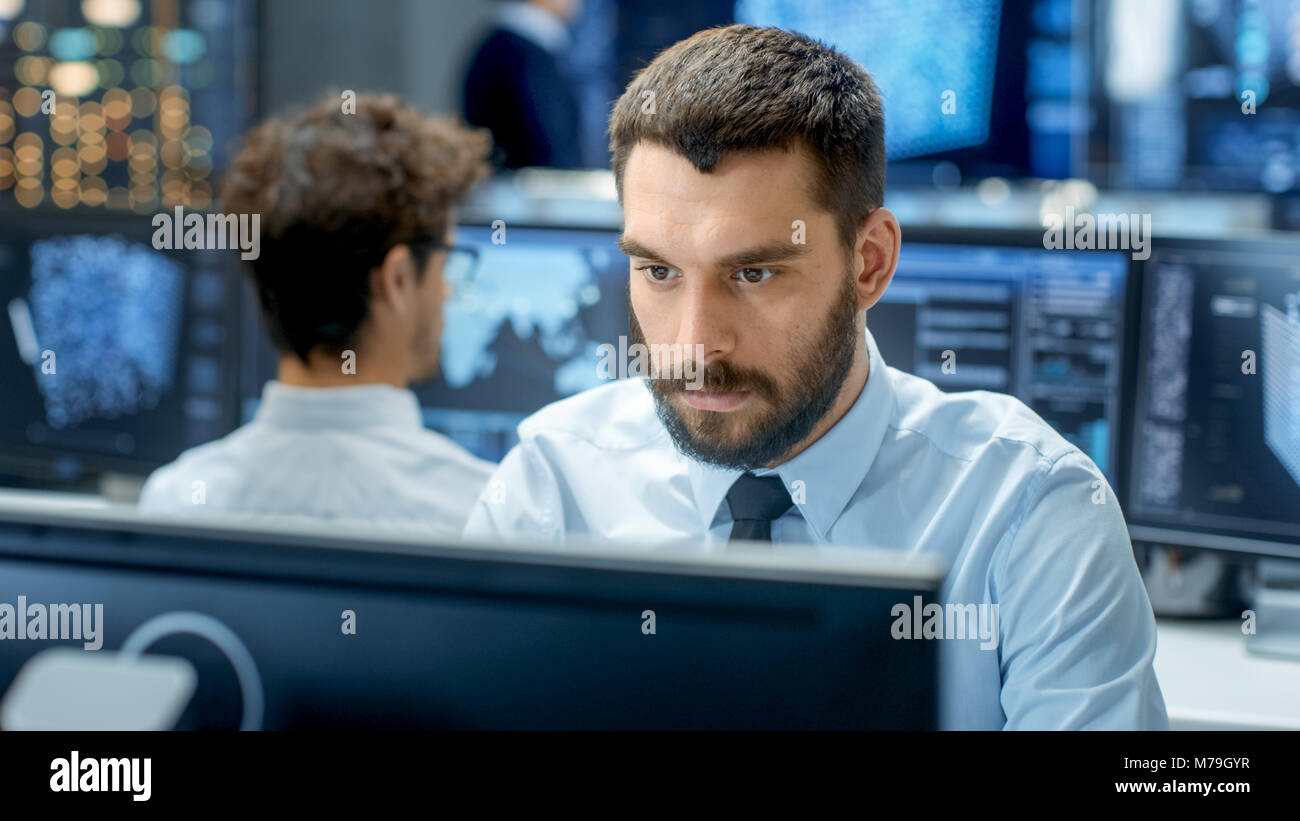 Neural Network and Machine Learning Engineer Programming at His ...