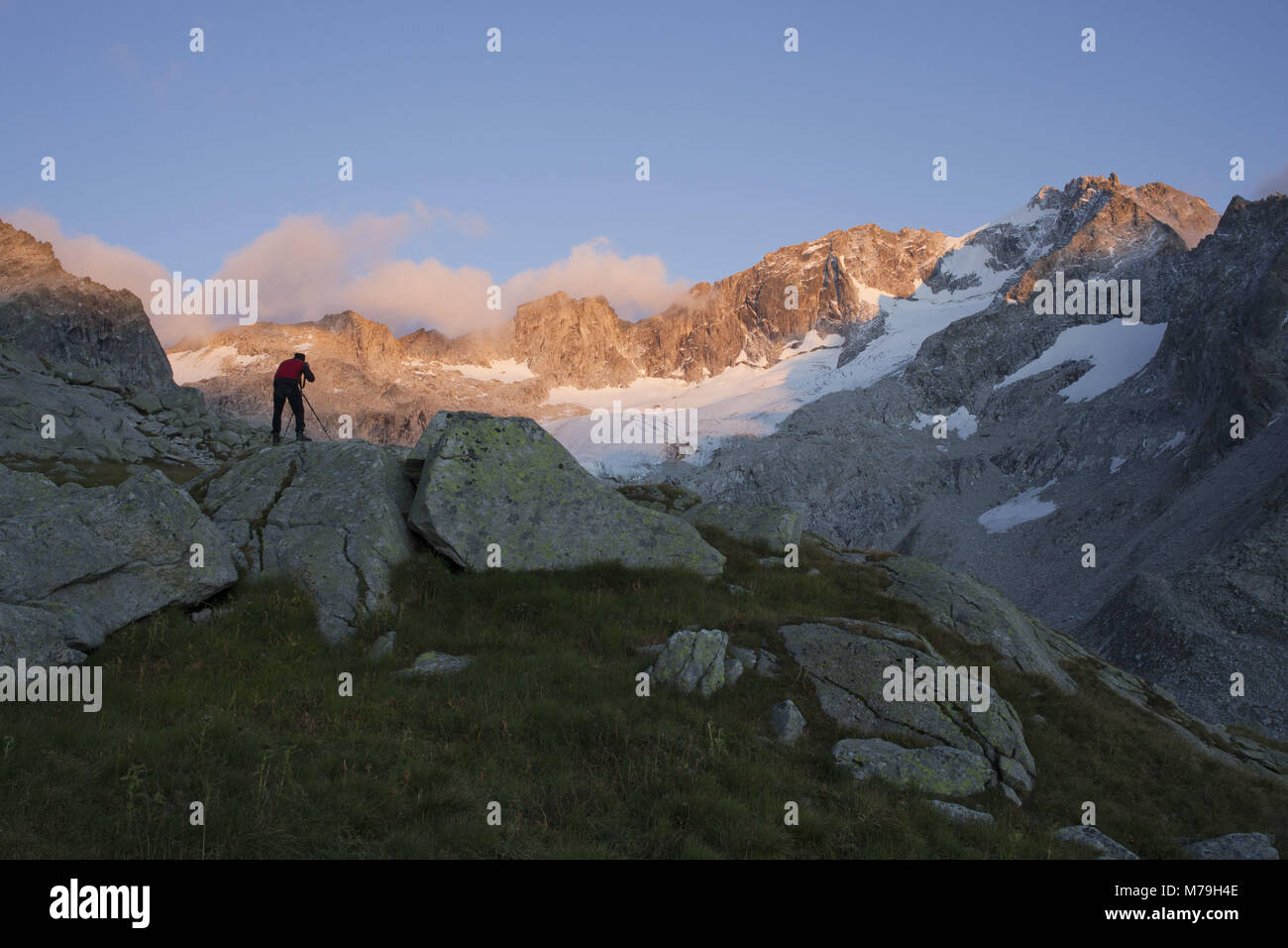 Albigna hut hi-res stock photography and images - Alamy