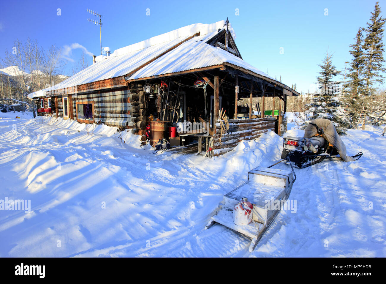 Cabin huts hi-res stock photography and images - Alamy