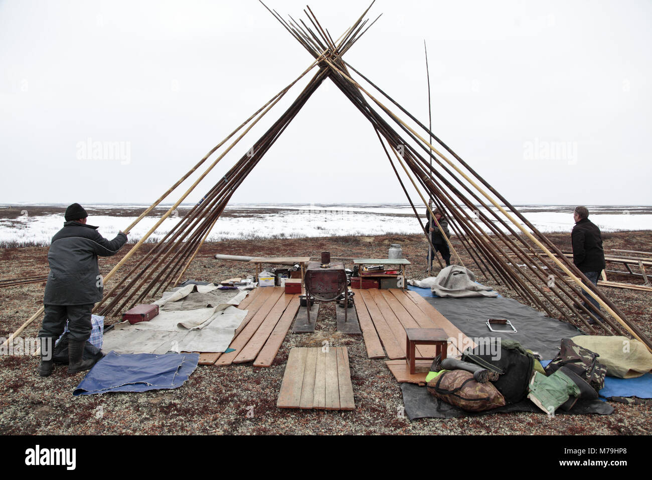 Nenets chum hi-res stock photography and images - Alamy