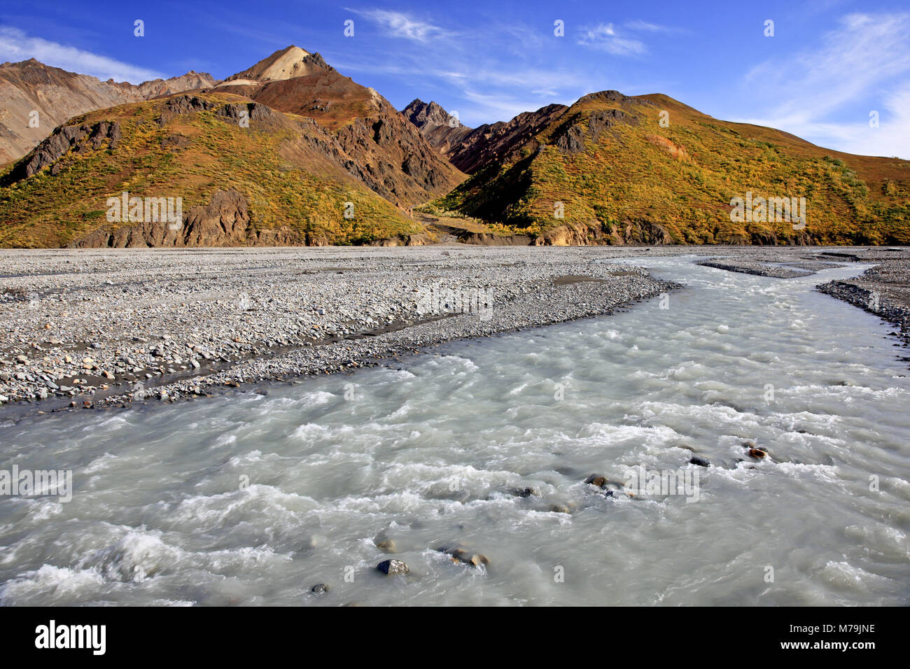 Toklat river hi-res stock photography and images - Alamy