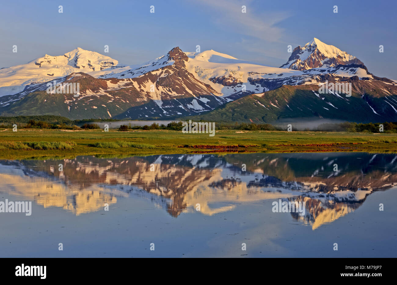 North America, the USA, Alaska, Katmai National Park, Hallo Bay ...