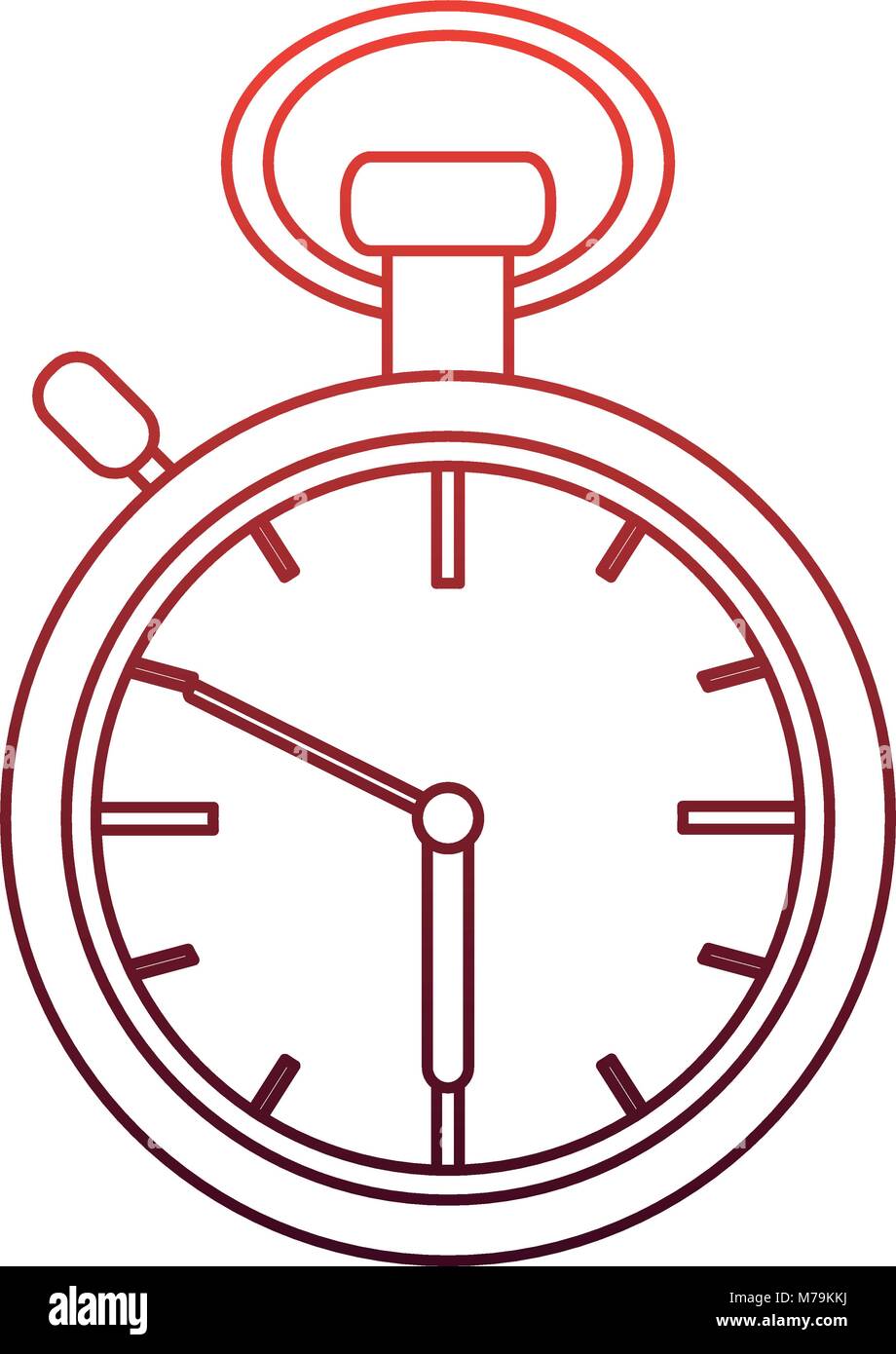 Vintage chronometer symbol vector illustration graphic design Stock ...