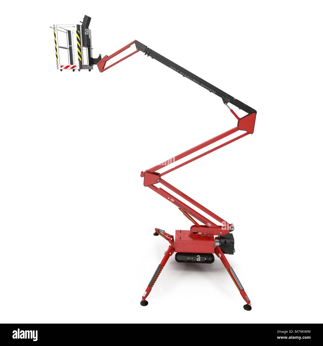 Large red mobile crane hi-res stock photography and images - Alamy