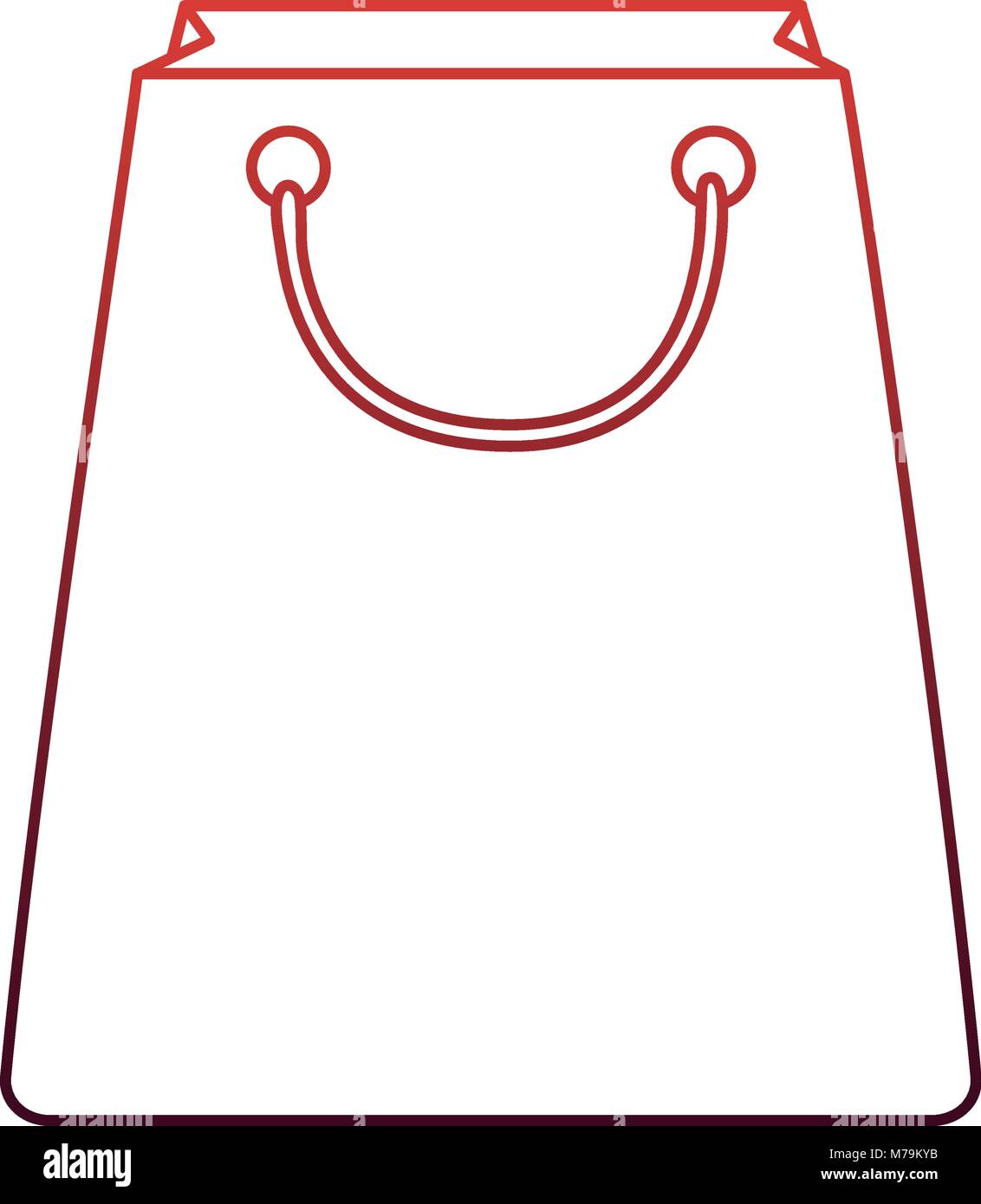 Shopping bag symbol vector illustration graphic design Stock Vector ...