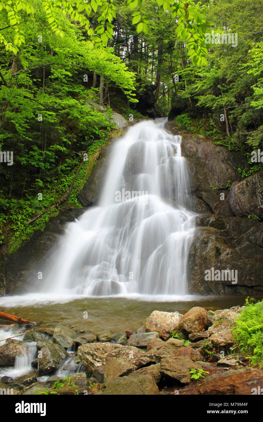 Vermont water falls Stock Photo - Alamy