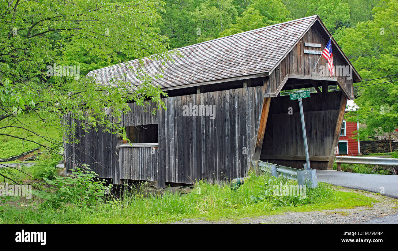Vermont Covered Bridges Stock Photo - Alamy