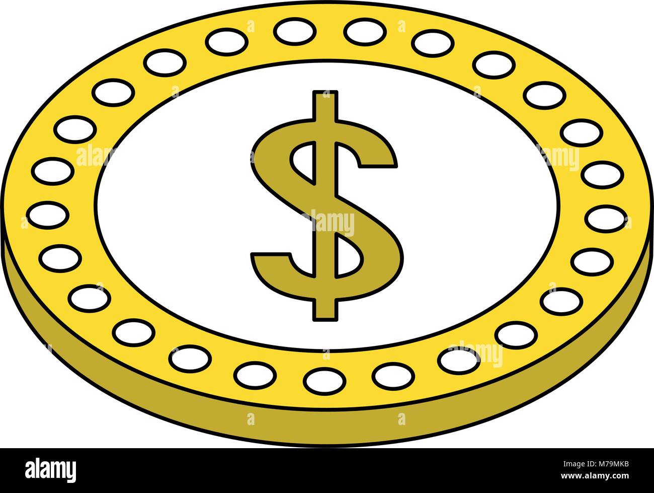 Money coin cartoons Stock Vector Image & Art - Alamy