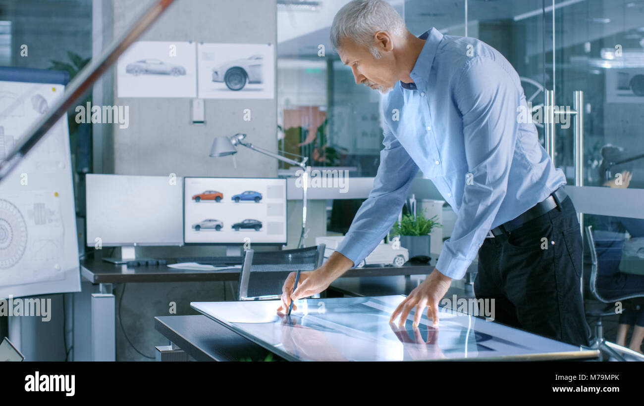 Car engineering drawing hi-res stock photography and images - Alamy