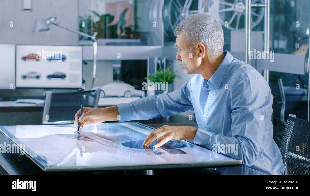 Car engineering drawing hi-res stock photography and images - Alamy