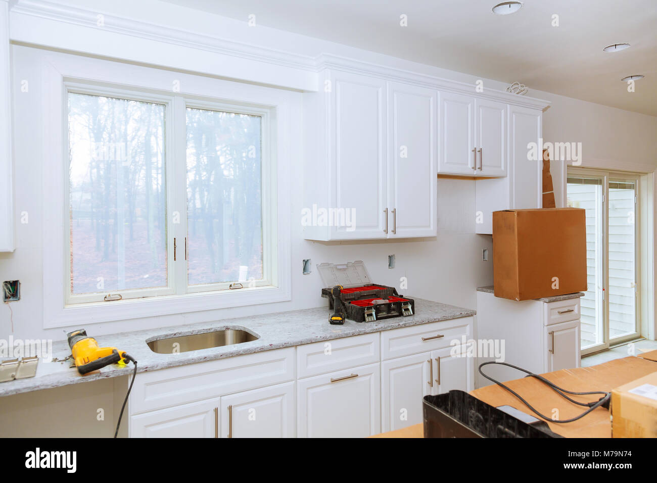 Kitchen mess countertop hi-res stock photography and images - Alamy