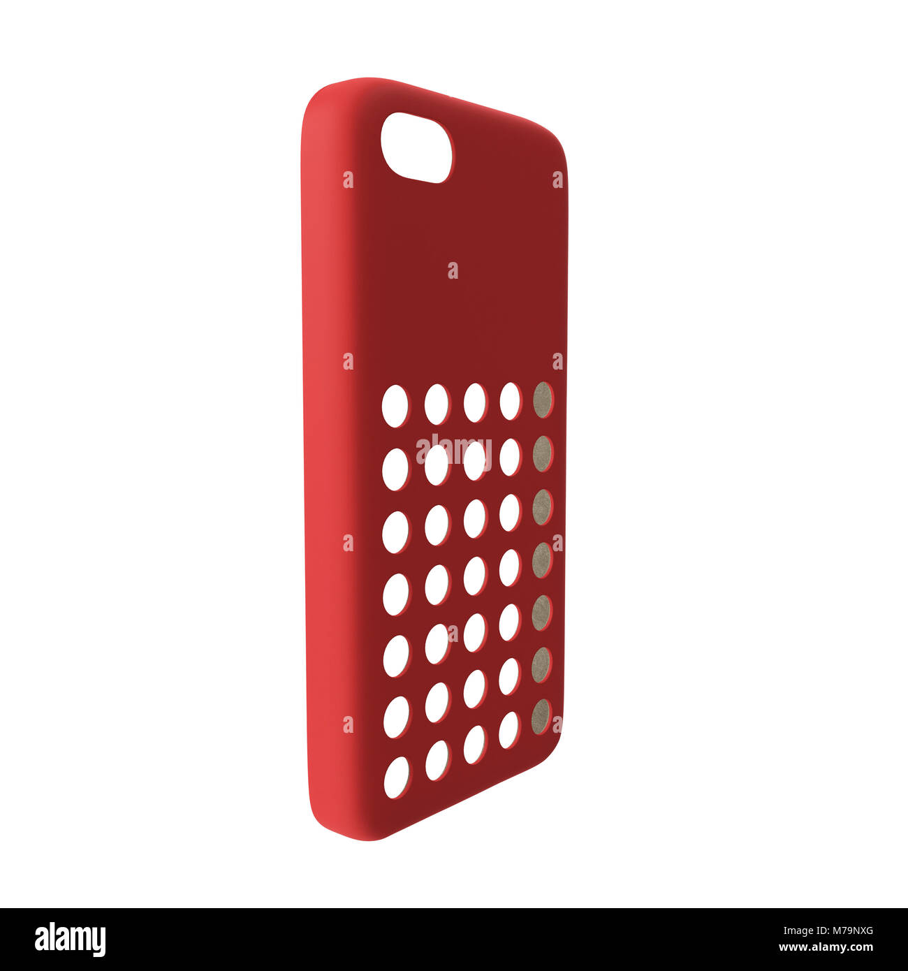 Red leather case mobile phone hi-res stock photography and images - Alamy