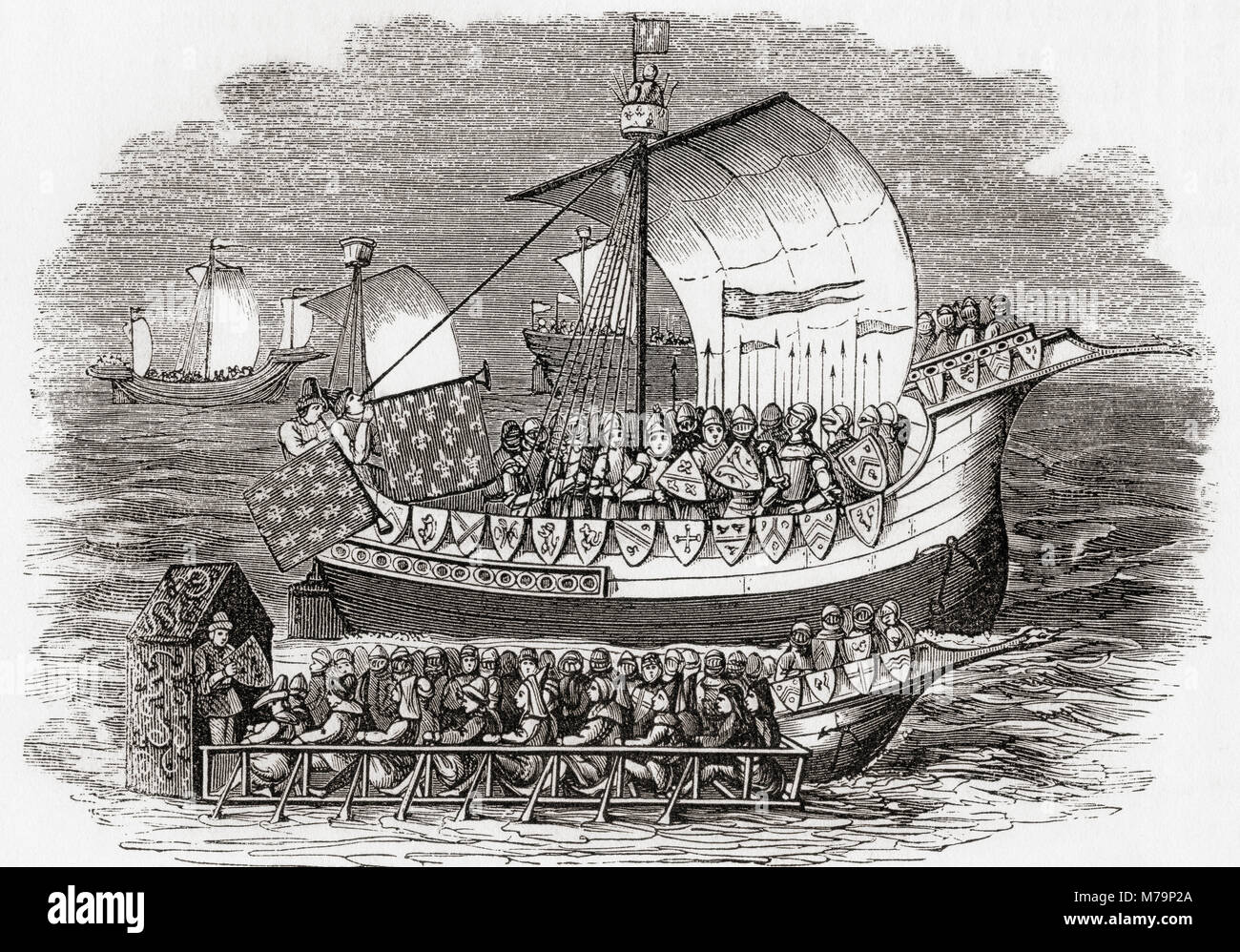 Medieval ships hi-res stock photography and images - Alamy