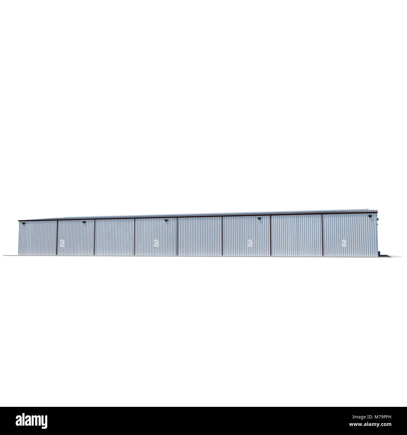 White wall storehouse Cut Out Stock Images & Pictures - Alamy