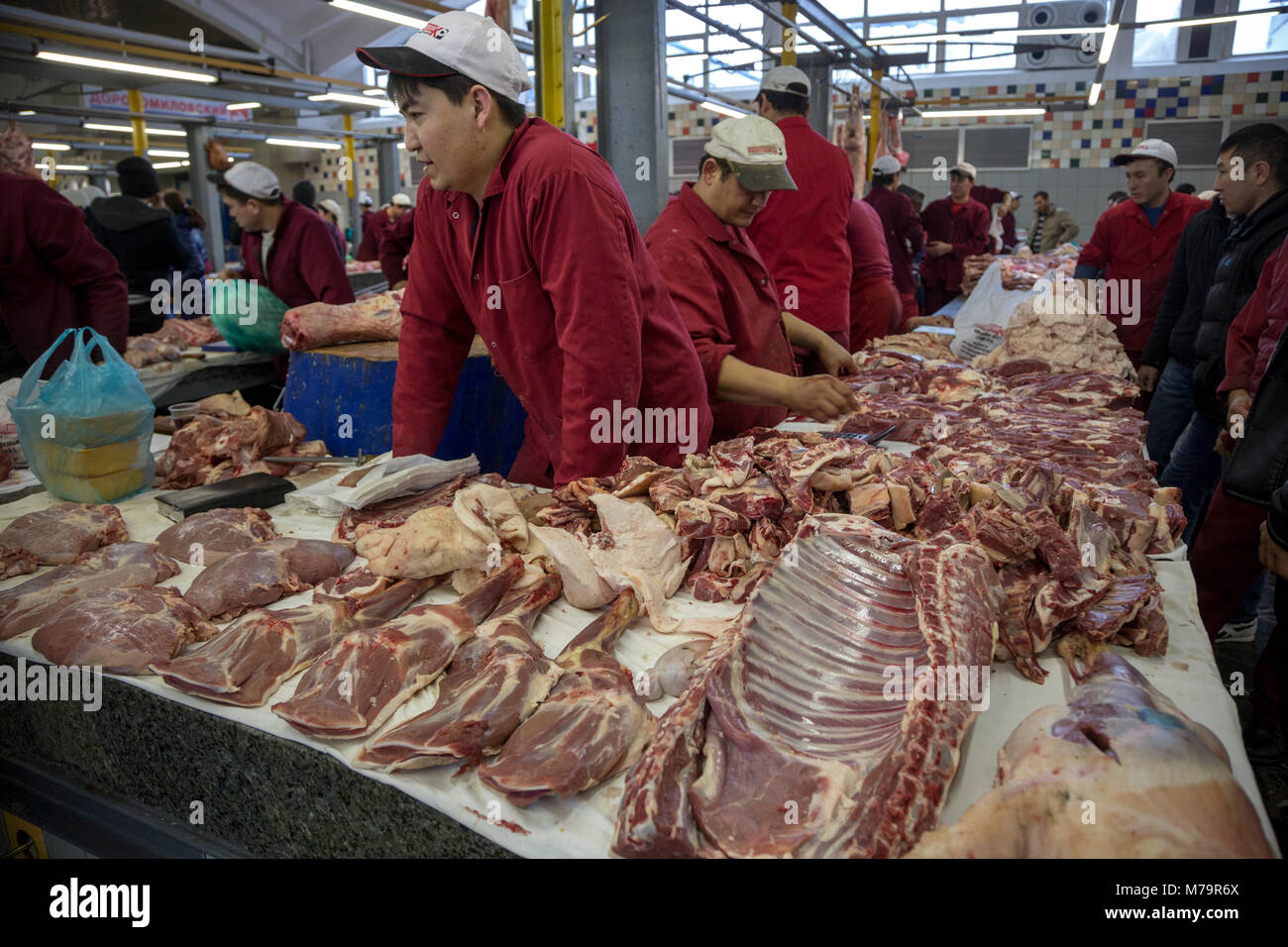 Meat market moscow russia hi-res stock photography and images - Alamy