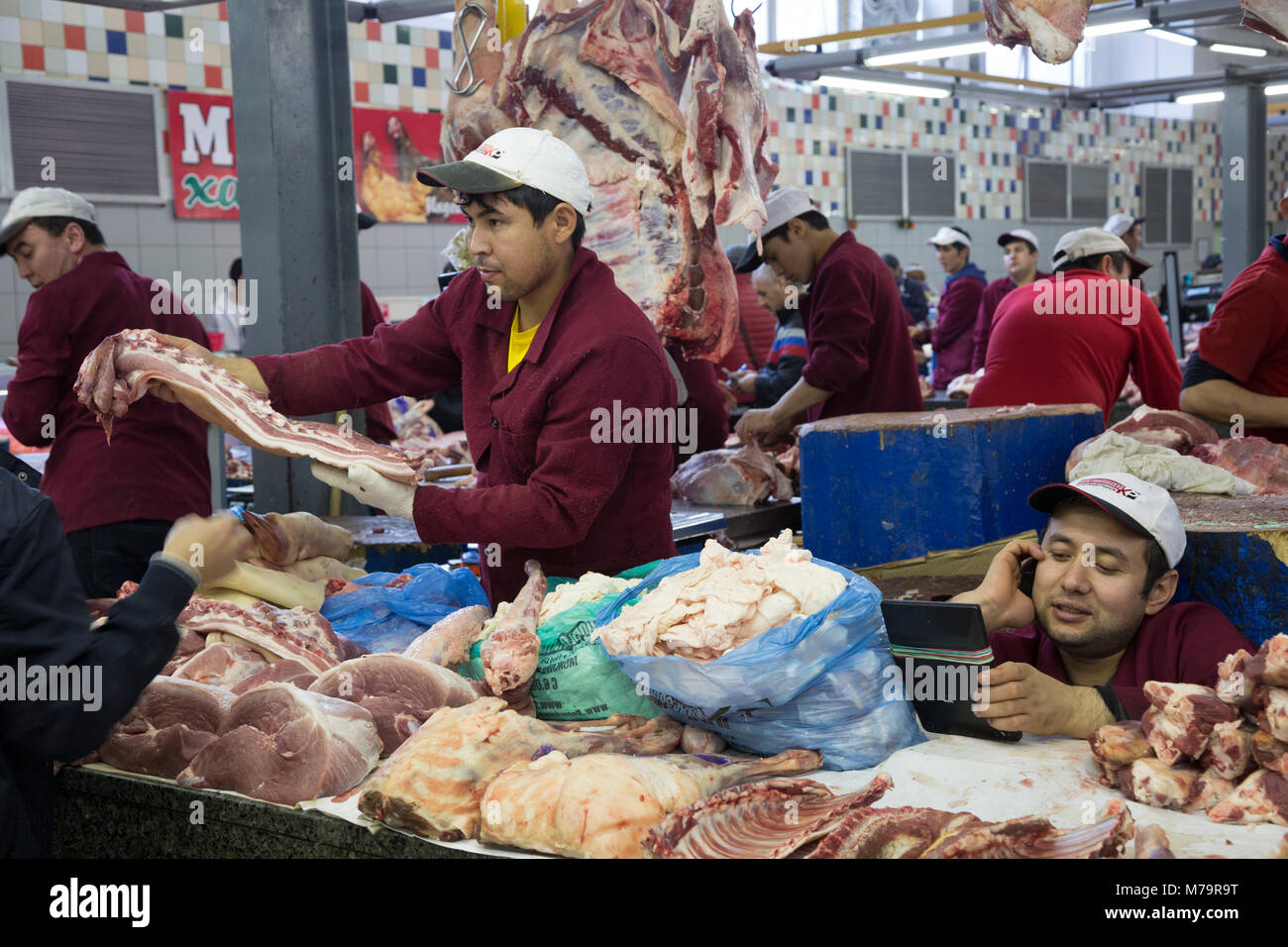 Meat market moscow russia hi-res stock photography and images - Alamy