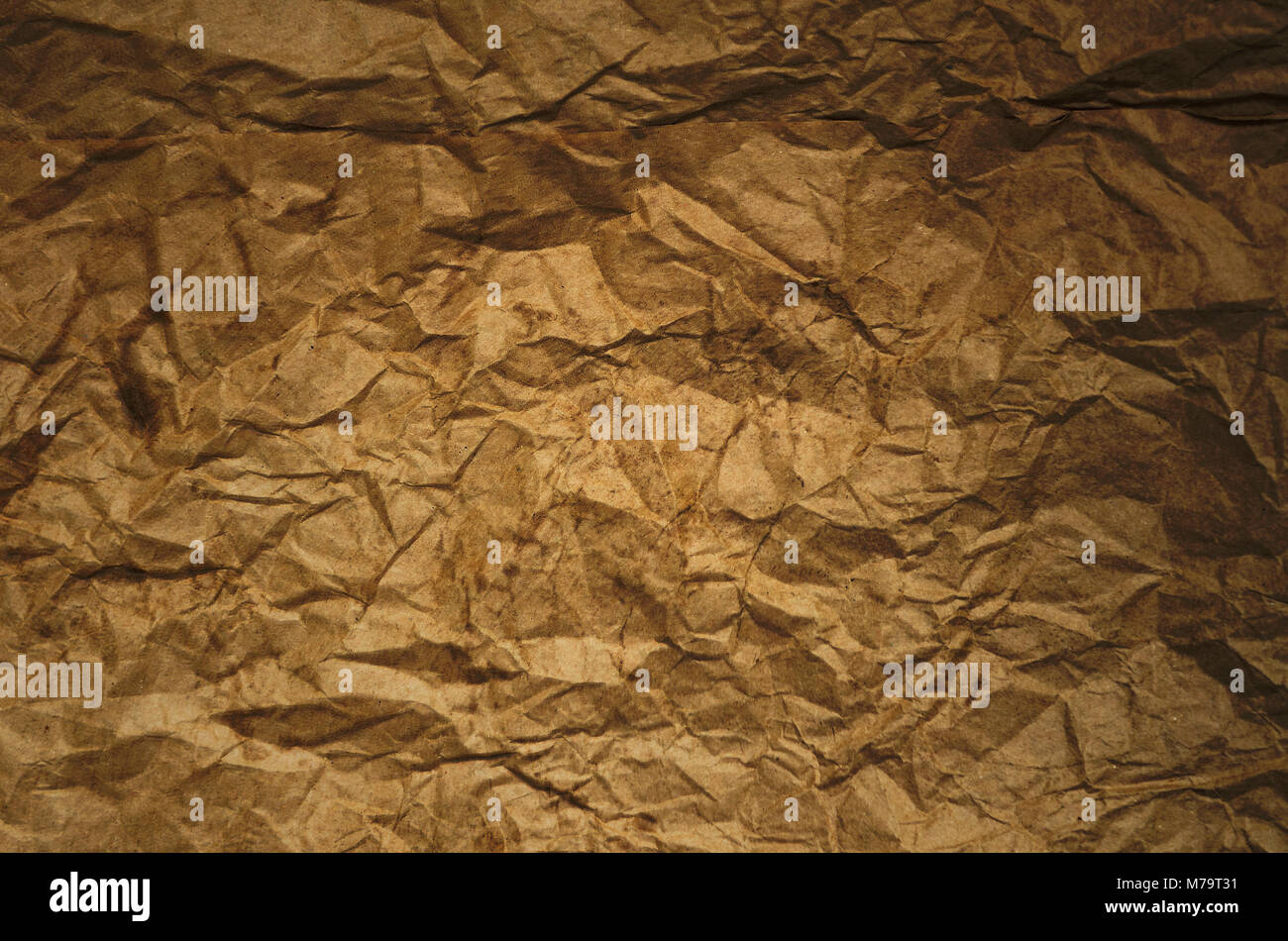 Dirty texture of old crumpled brown paper. Paper textures crumpled ...
