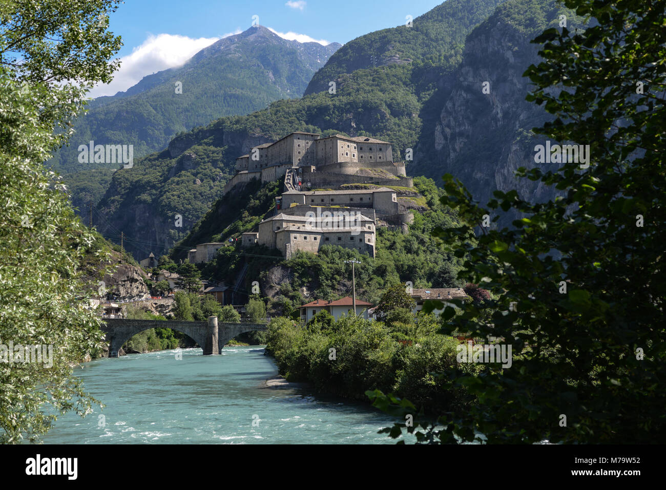 Forte di Bard, Aosta Valley, Italy Stock Photo - Alamy