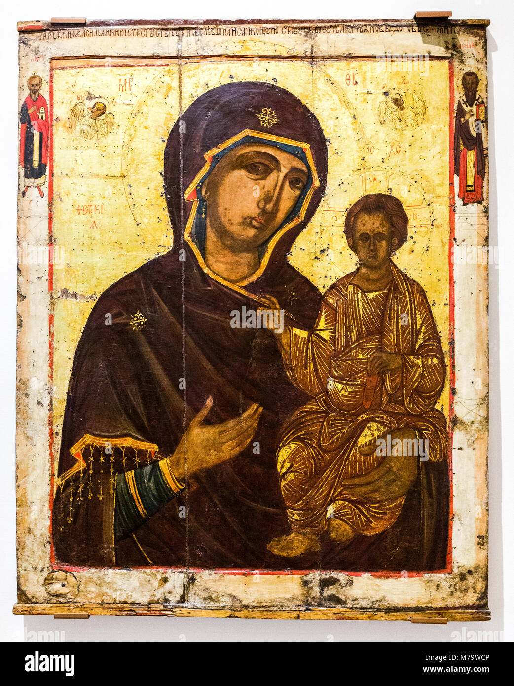 Icon the mother of god hodegetria hi-res stock photography and images - Alamy