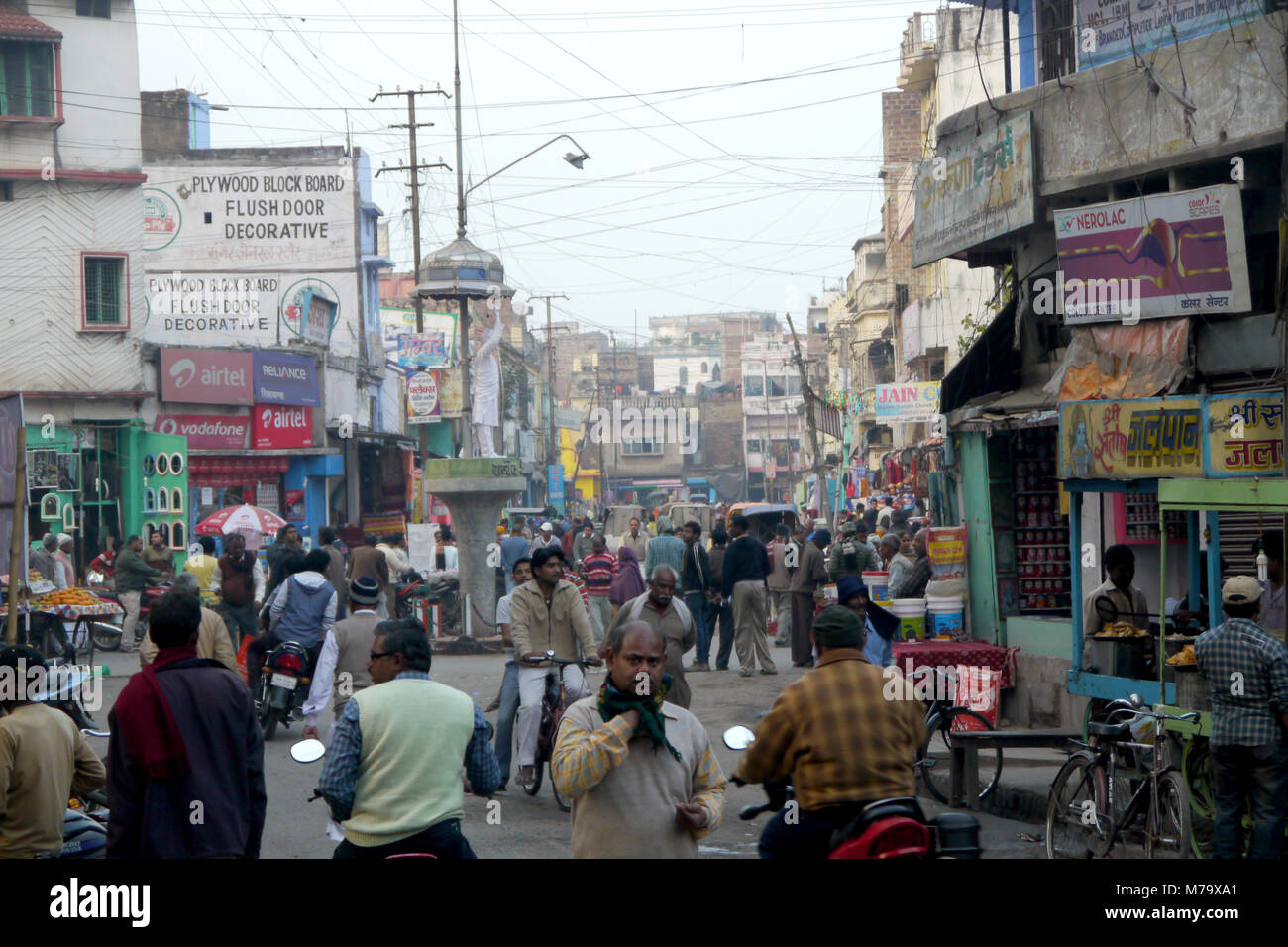 Indian town hi-res stock photography and images - Alamy