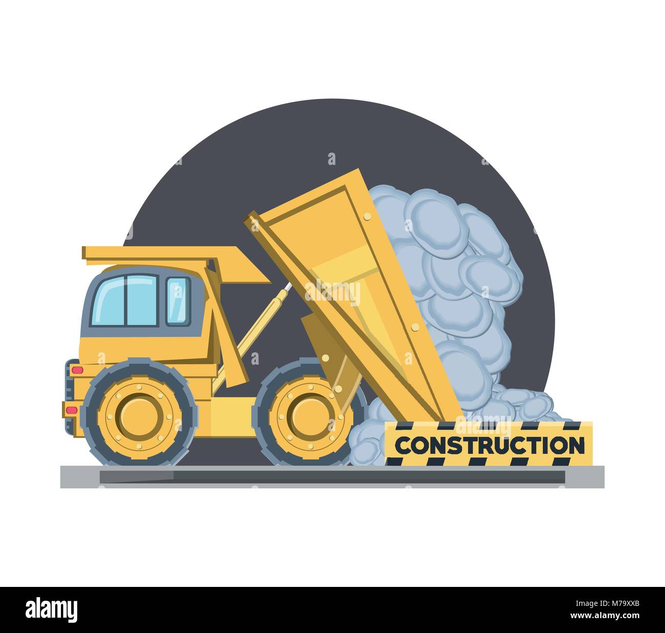 Dump Truck Unloading High Resolution Stock Photography and Images - Alamy