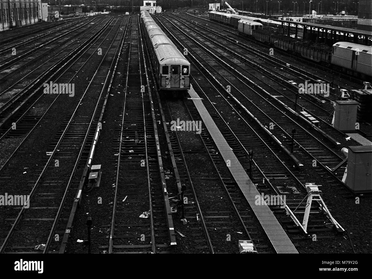Old new york railroad Black and White Stock Photos & Images - Alamy