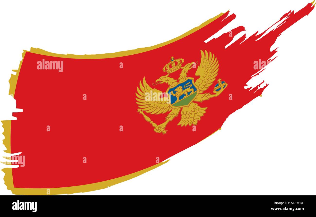 montenegro flag, vector illustration Stock Vector Image & Art - Alamy