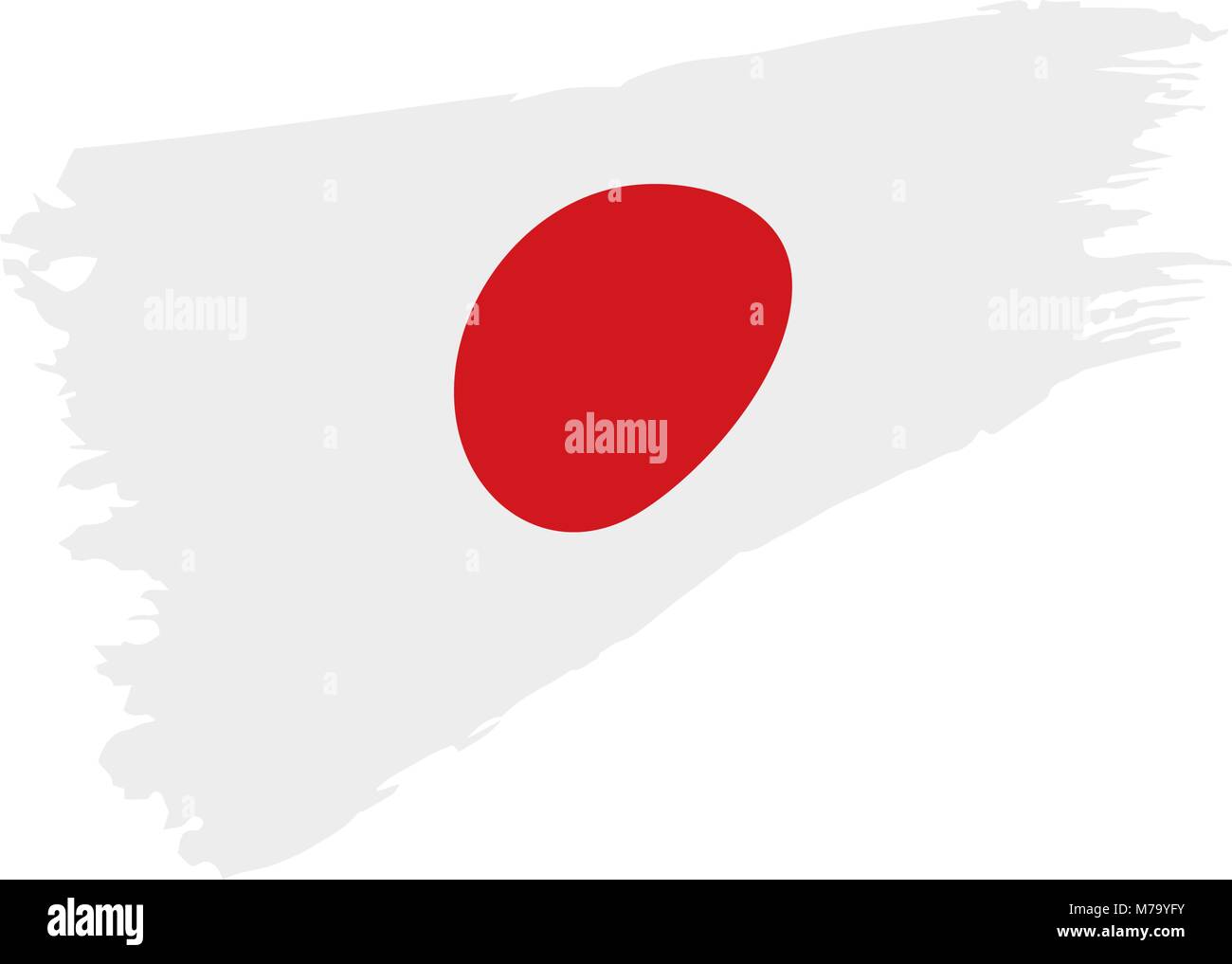 Japan flag, vector illustration Stock Vector Image & Art - Alamy