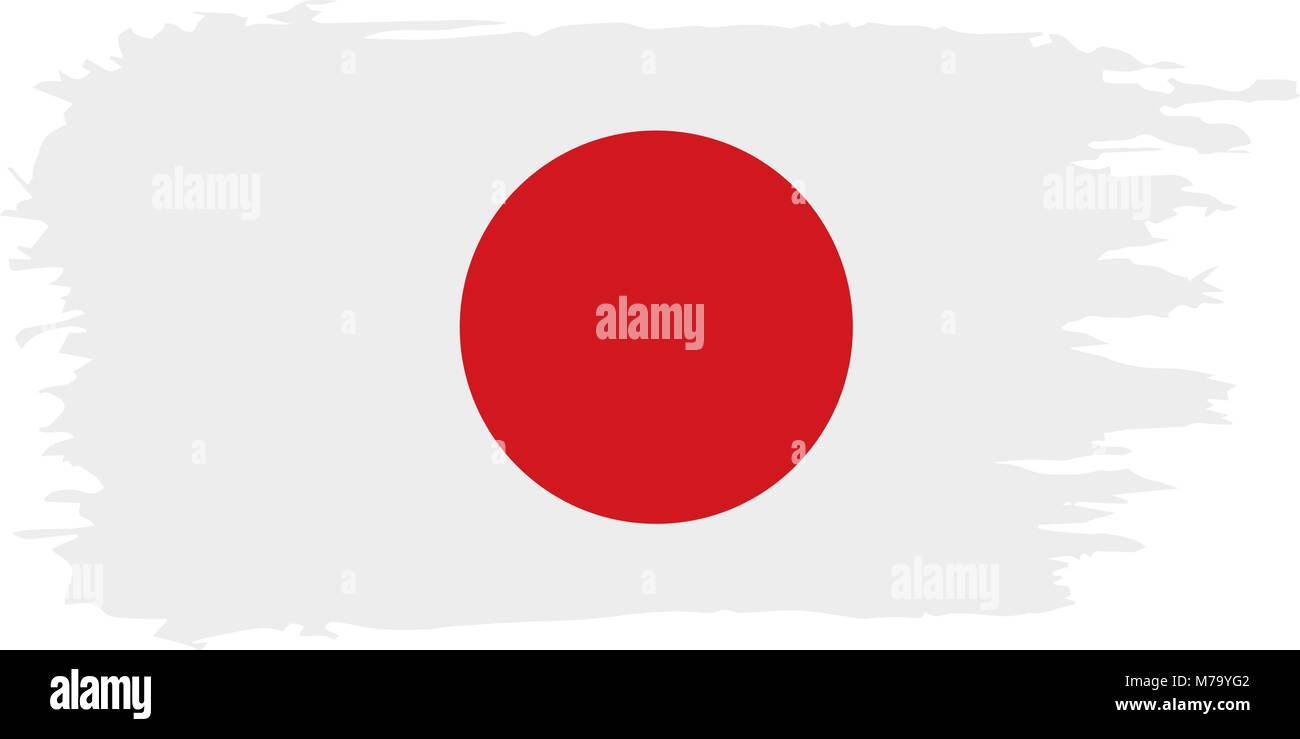 Japan flag, vector illustration Stock Vector Image & Art - Alamy
