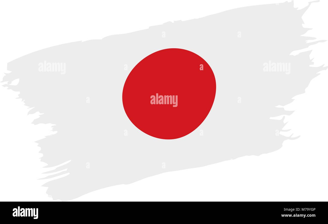 Japan flag, vector illustration Stock Vector Image & Art - Alamy