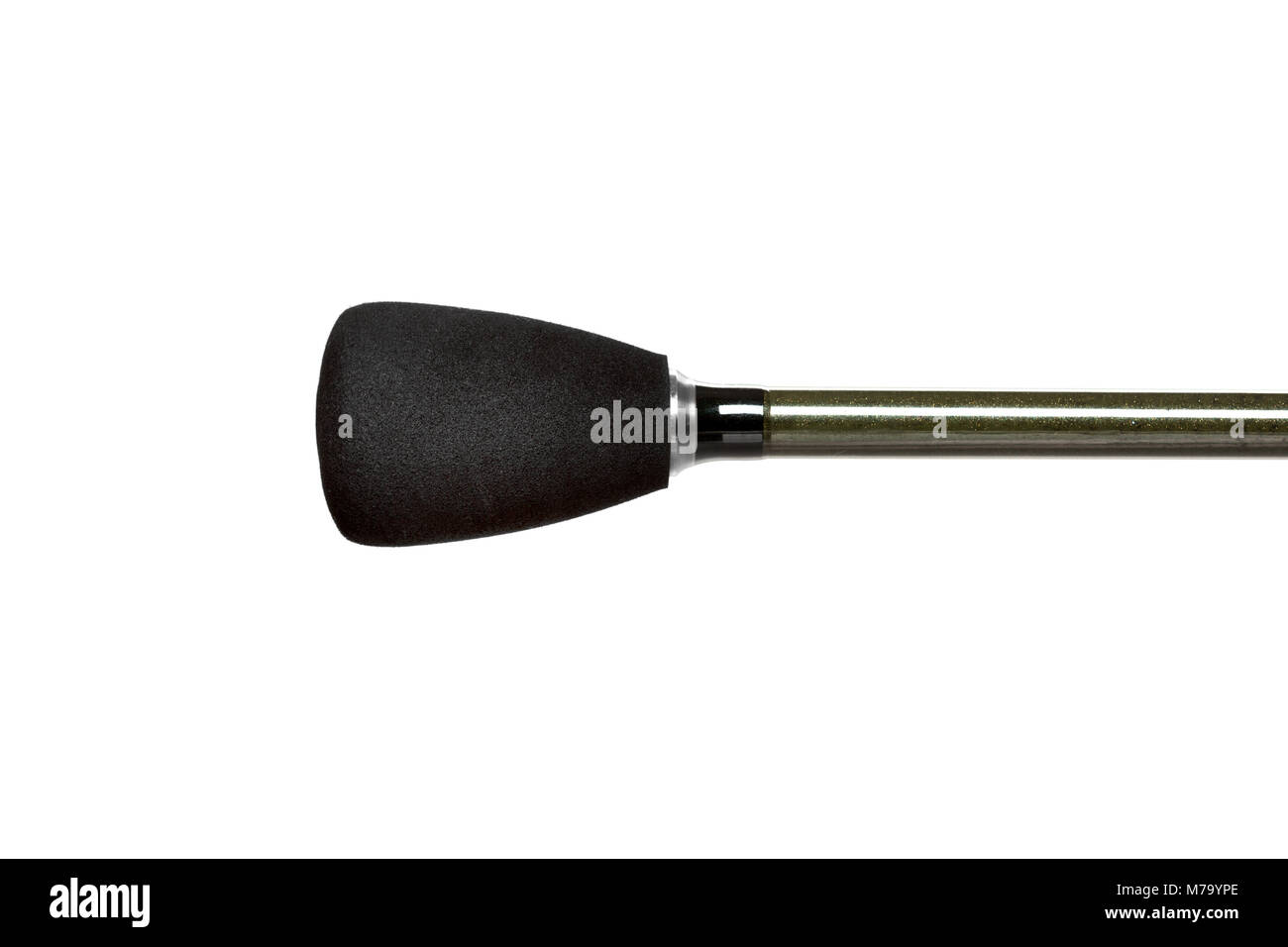 Spinning rod for fishing isolated on white background Stock Photo - Alamy